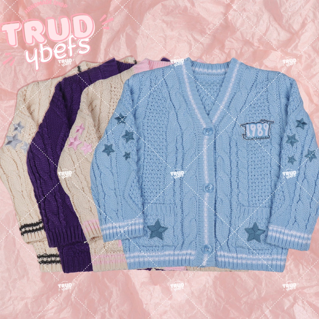 Trudybefs 4colors Custom Embroidery Patch Baby Cardigan TS - Etsy Australia