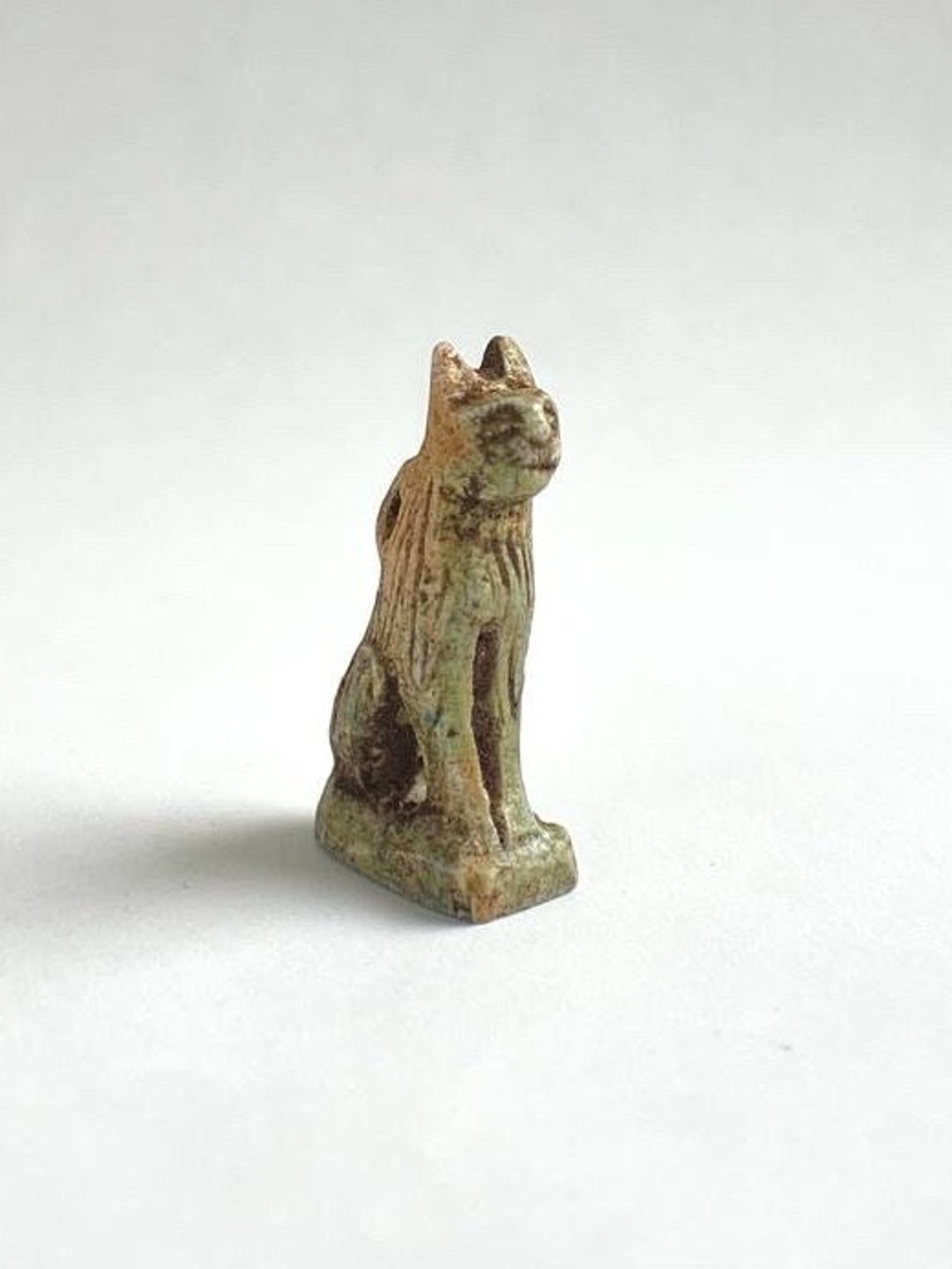 Bastet Goddess Statue Ancient Egyptian Handmade Stone Hand Carved Rare ...