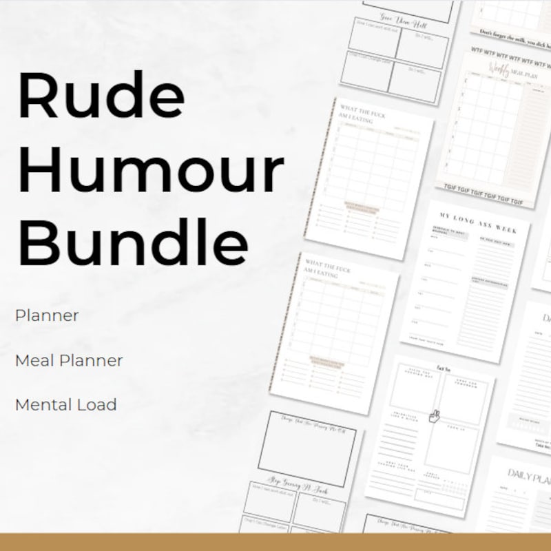 2025 Rude Calendar - Etsy