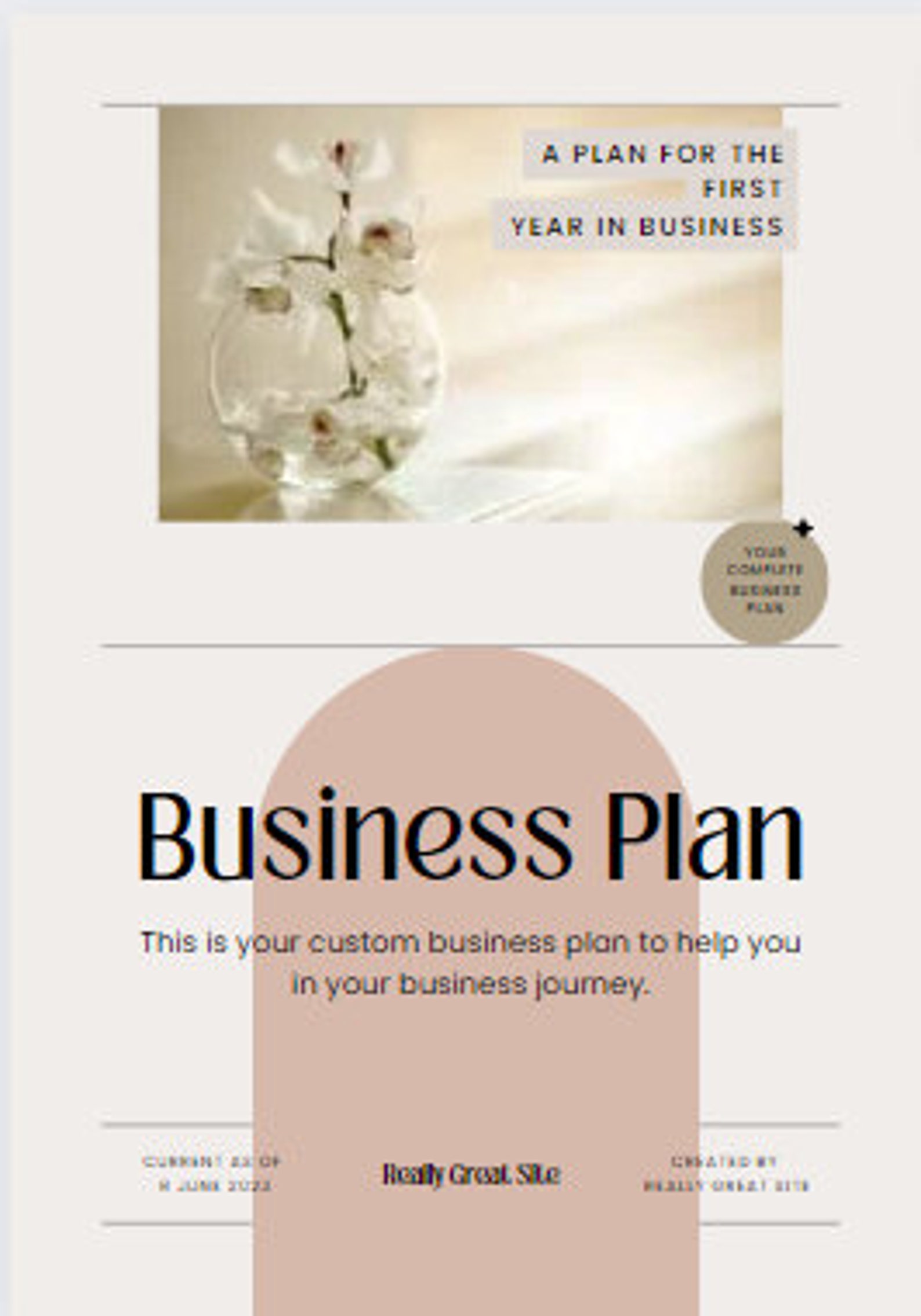 Formal Business Workbook Template Bundle Small Business Idea Start up ...