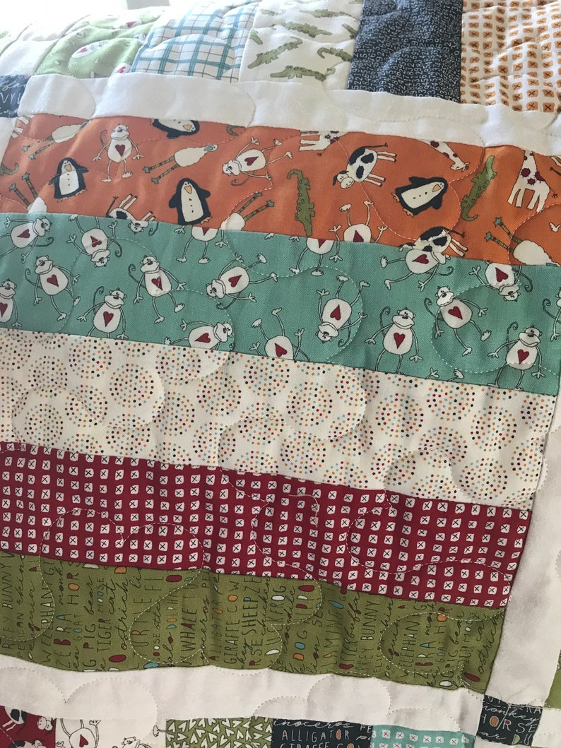 Animal Themed Quilt - Etsy