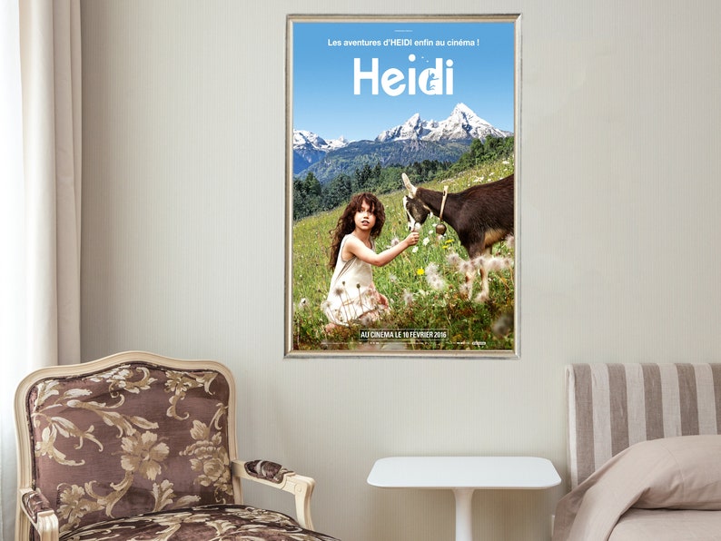 Heidi Movie Posters Movie Collectibles Unique Customized - Etsy