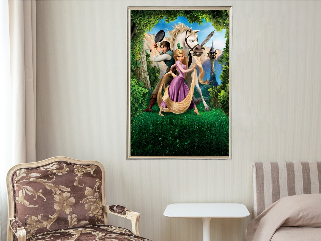 Tangled Movie Posters Movie Collectibles Unique Customized Poster Gifts ...