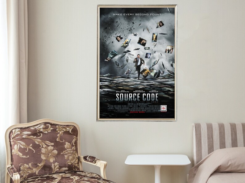 Source Code Movie Posters Movie Collectibles Unique - Etsy
