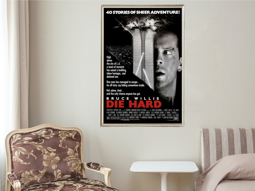 Die Hard Movie Posters Movie Collectibles Unique Customized Poster ...