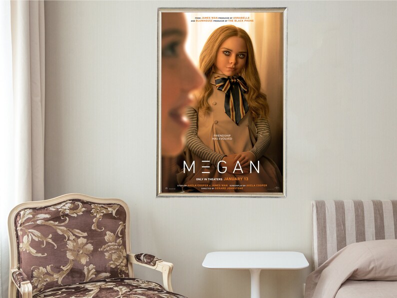M3GAN Movie Posters Movie Collectibles Unique Customized Poster Gifts ...