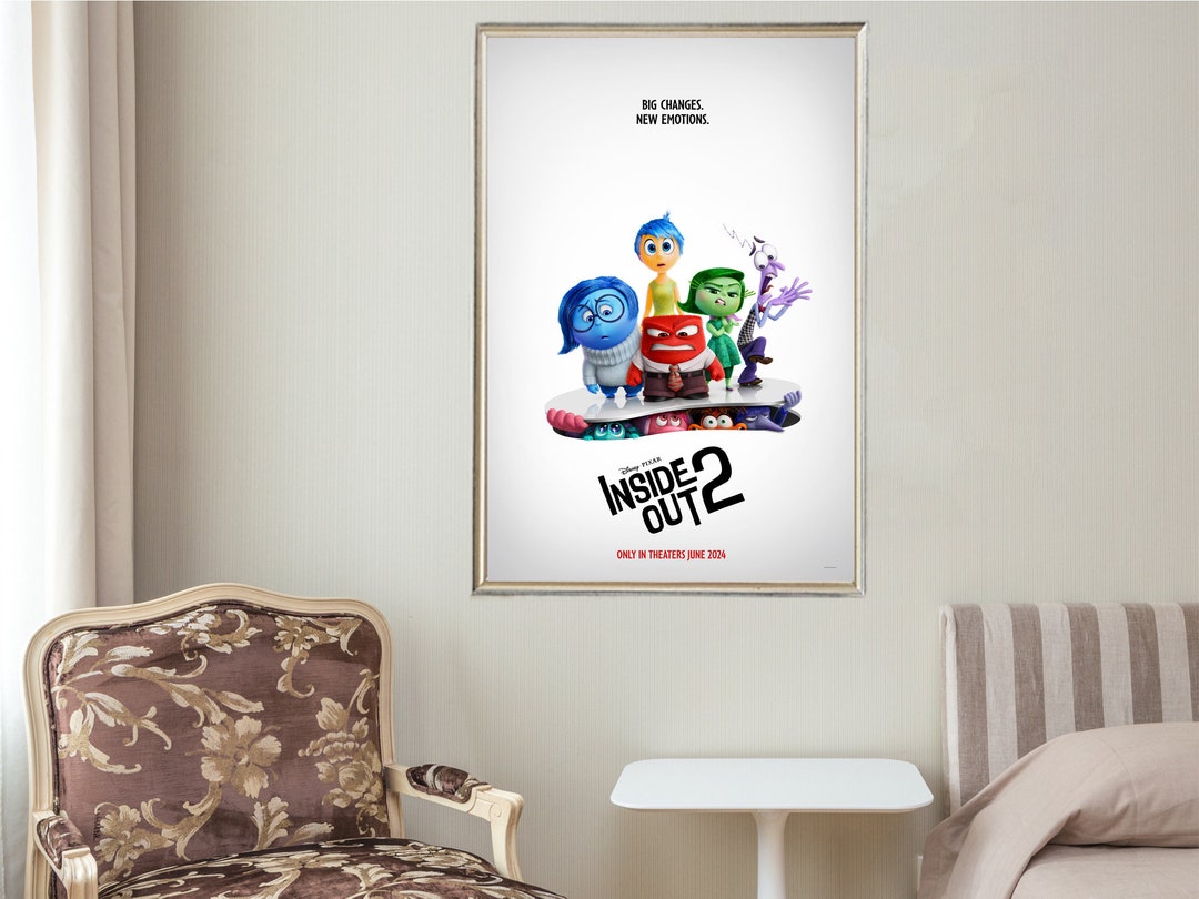 Inside Out 2 Movie Posters Movie Collectibles Unique - Etsy