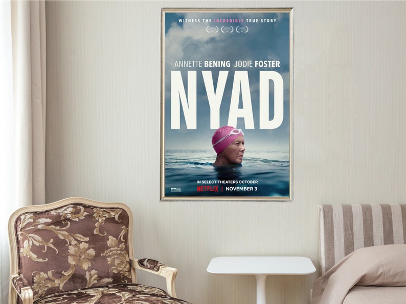 Nyad Movie Posters Movie Collectibles Unique Customized Poster Gifts - Etsy