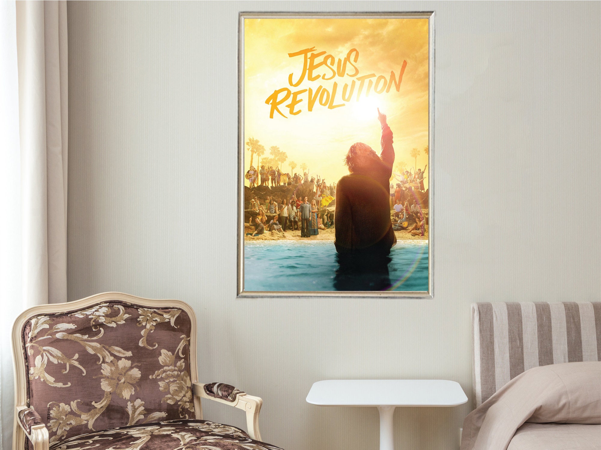 Jesus Revolution Movie Posters Movie Collectibles Unique Customized ...