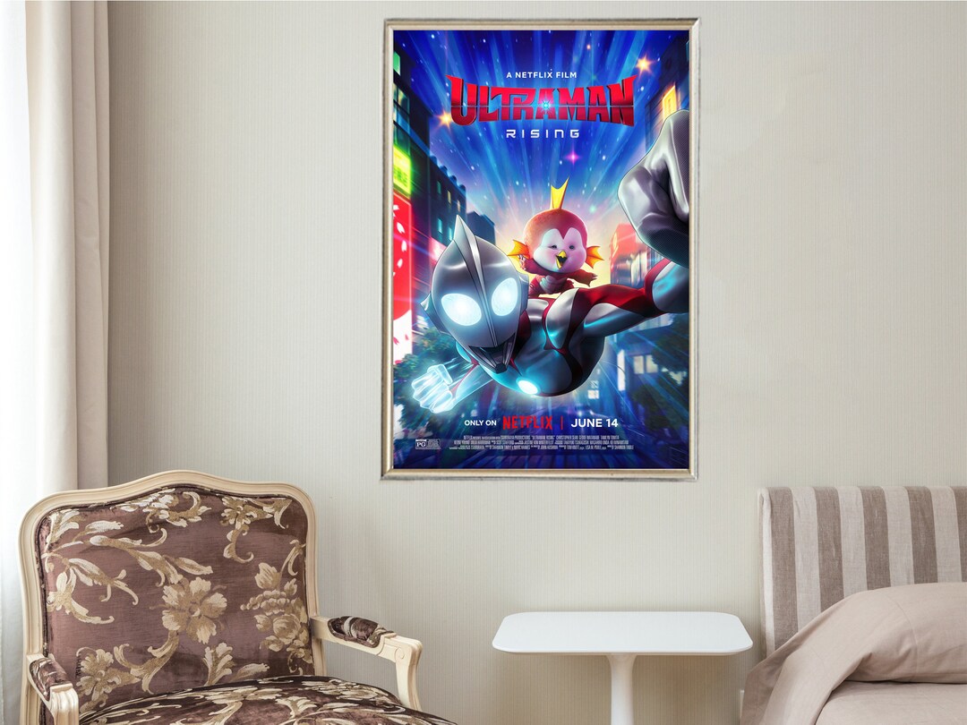 Ultraman Rising Movie Posters Movie Collectibles Unique Customized ...