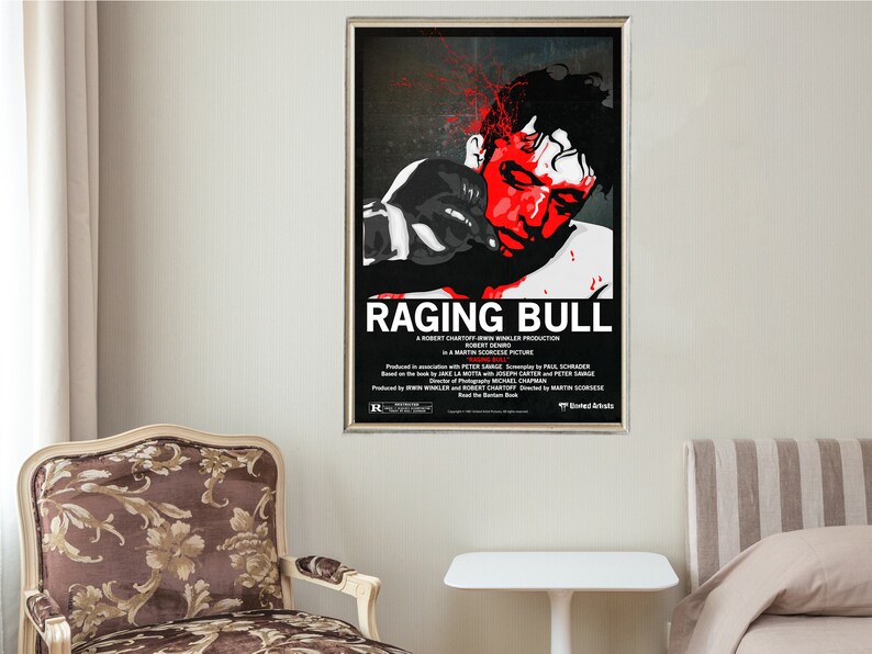 Raging Bull Movie Posters Movie Collectibles Unique Customized Poster ...
