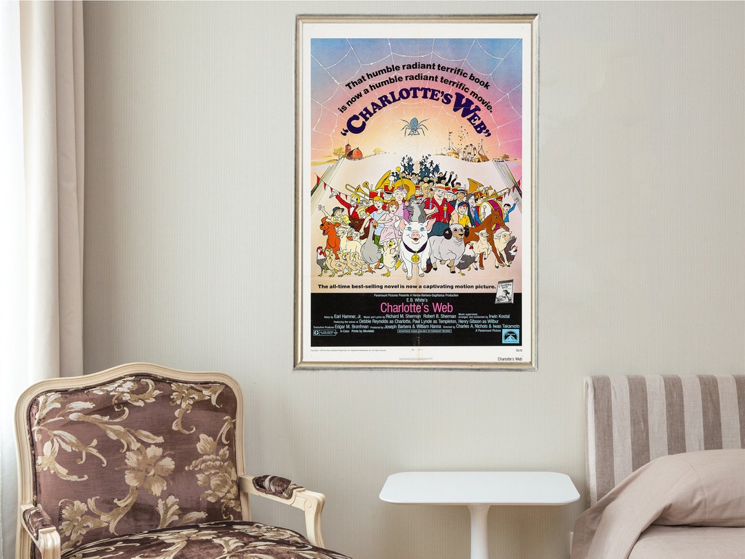 Charlottes Web Movie Posters Movie Collectibles Unique - Etsy