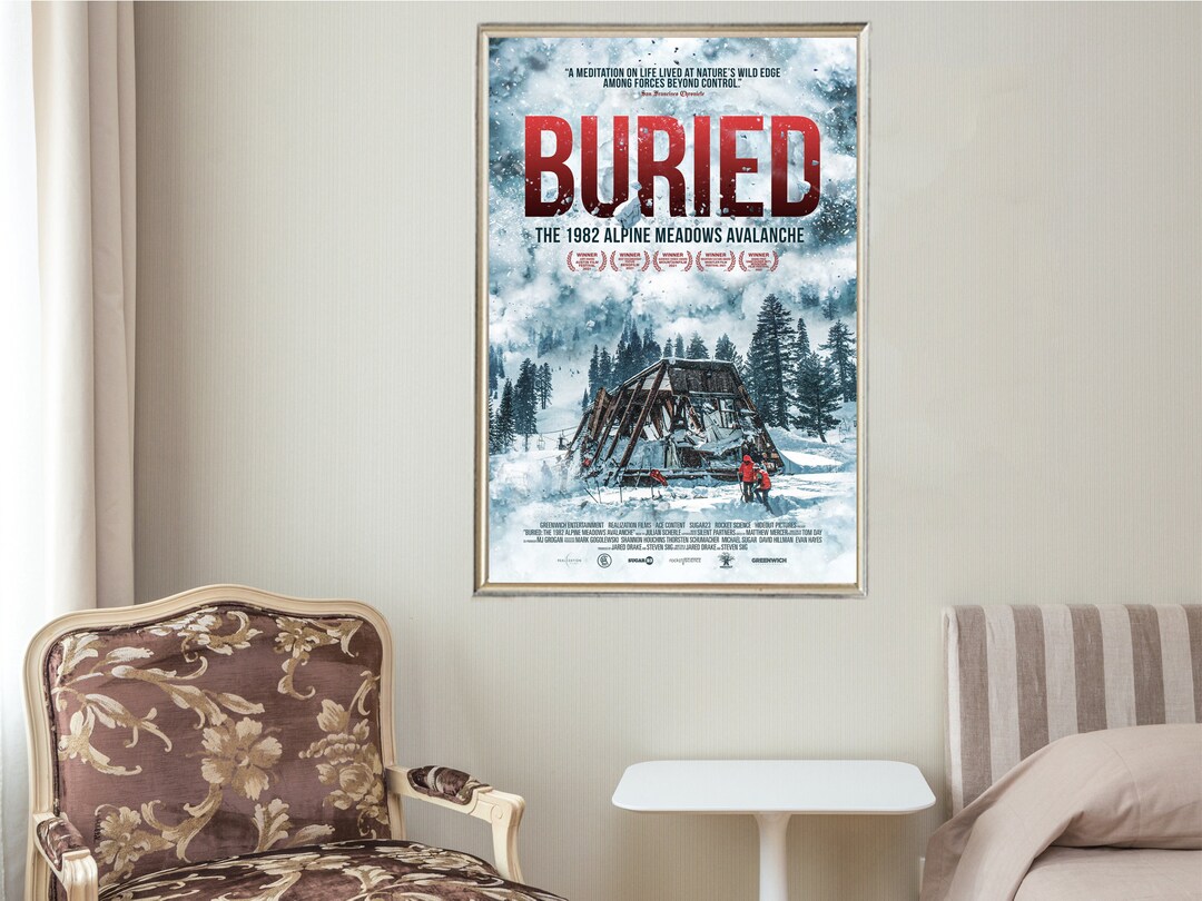 Buried the 1982 Alpine Meadows Avalanche Movie Posters - Etsy