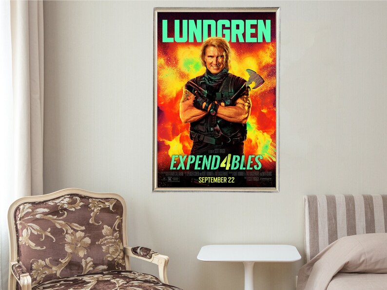 The Expendables 4 Movie Posters Movie Collectibles Unique Customized ...