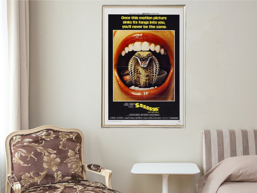Sssssss Movie Posters Movie Collectibles Unique Customized Poster Gifts ...