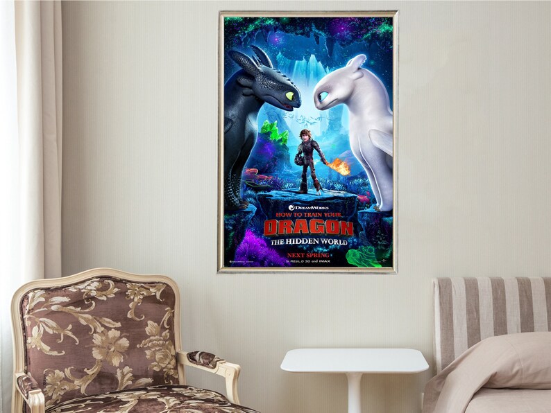How to Train Your Dragon the Hidden World Movie Posters Movie ...
