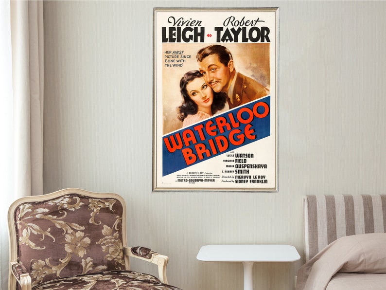 Waterloo Bridge Movie Posters Movie Collectibles Unique Customized ...