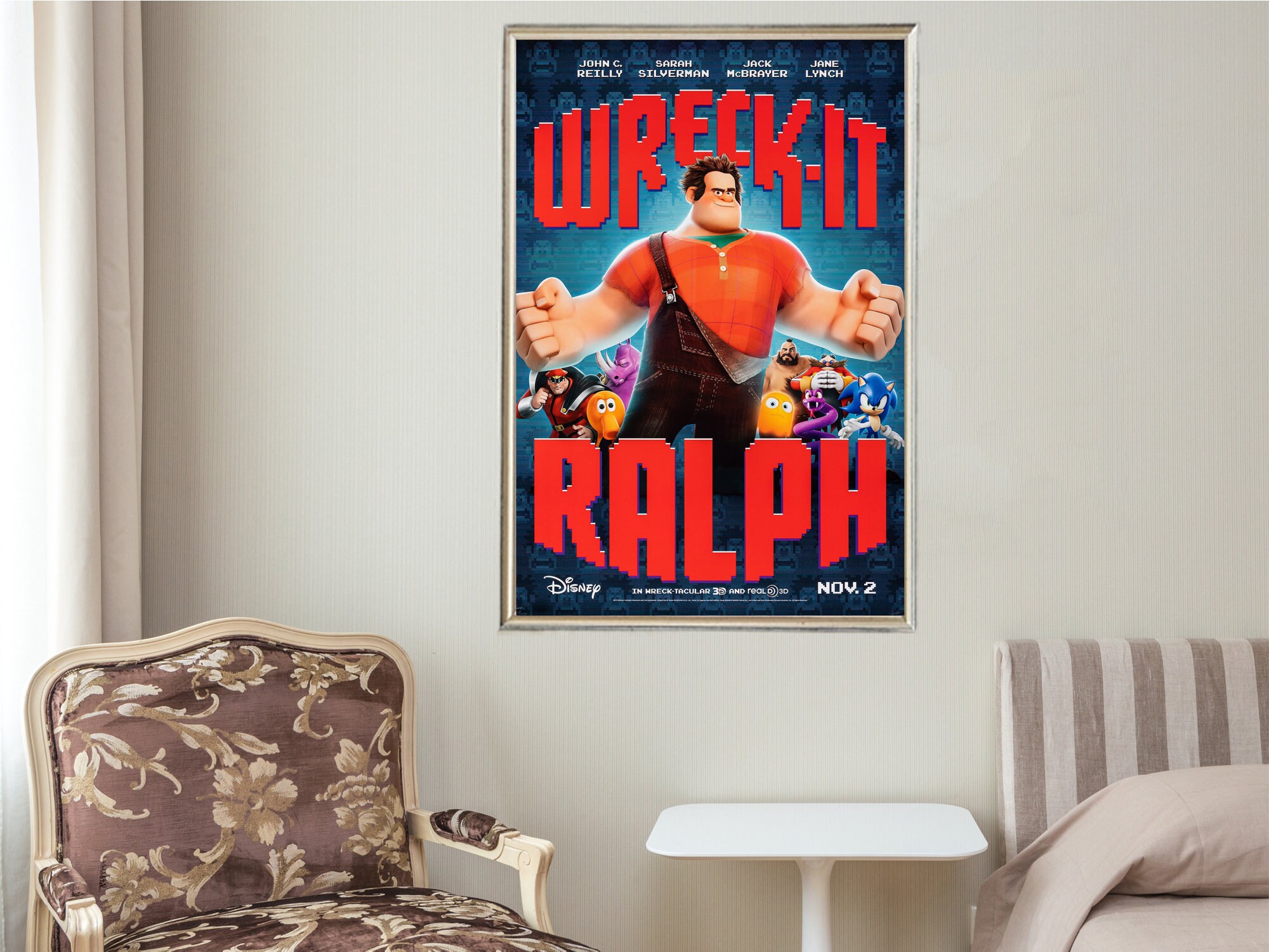 Wreck It Ralph Movie Posters Movie Collectibles Unique Customized ...