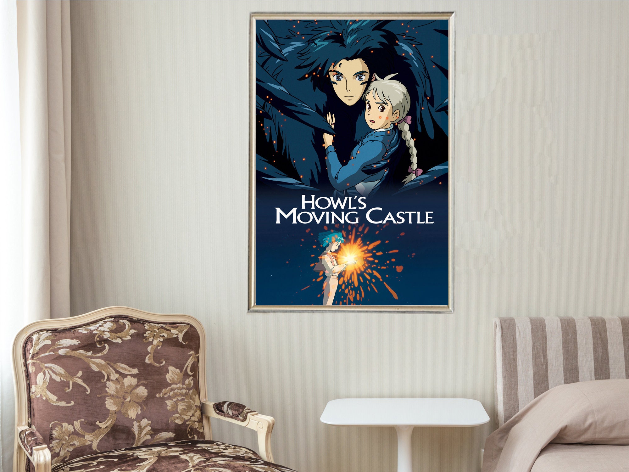 Howls Moving Castle Movie Posters Movie Collectibles Unique Customized ...