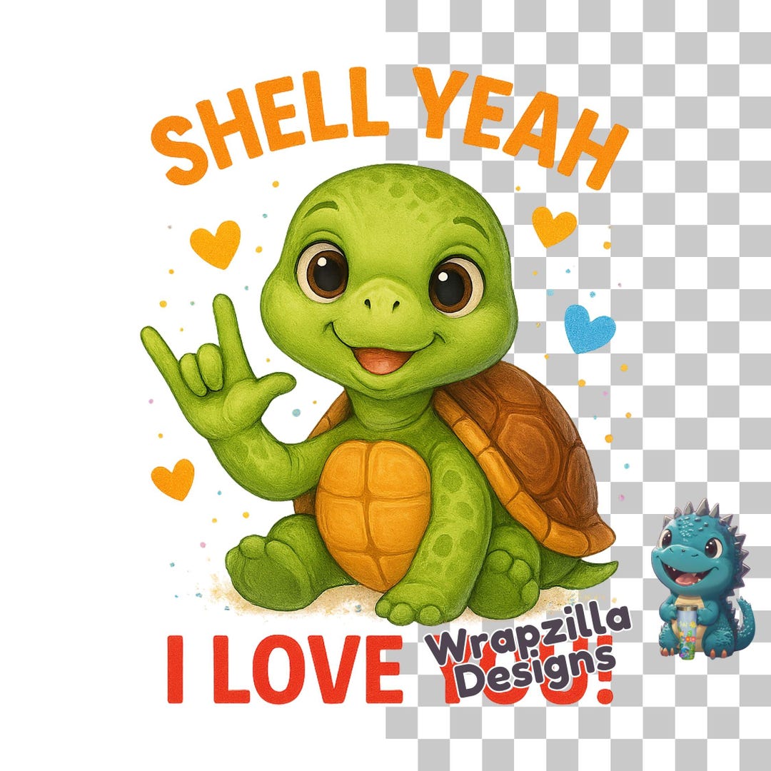 Turtle ASL I Love You Clipart: Deaf Awareness PNG (digital Download) - Etsy