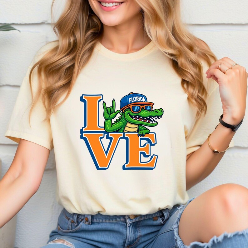 Florida Alligator LOVE Clipart: ASL Hand Sign PNG (digital Download) - Etsy