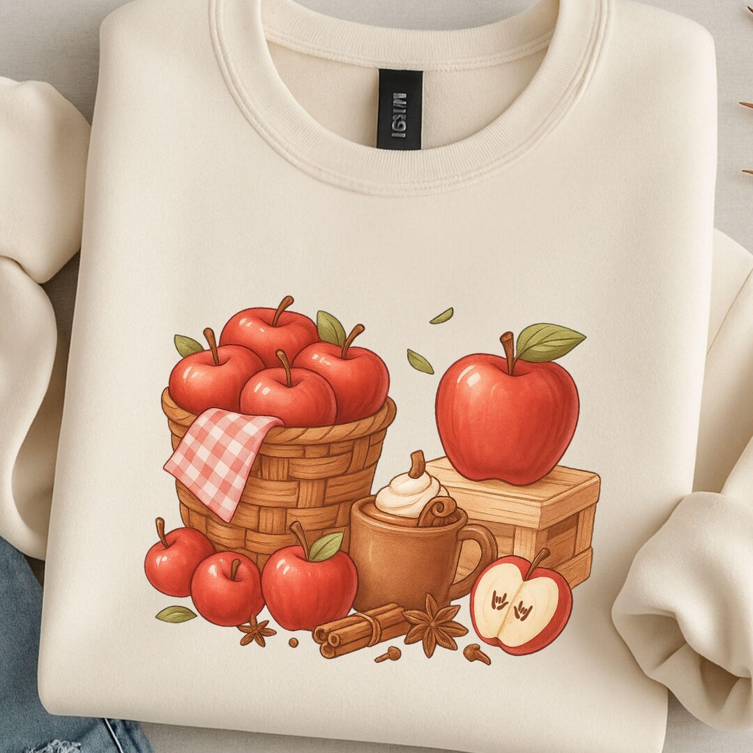 Apple Harvest Clipart PNG: ASL I Love You Sign, Fall Coffee (digital ...