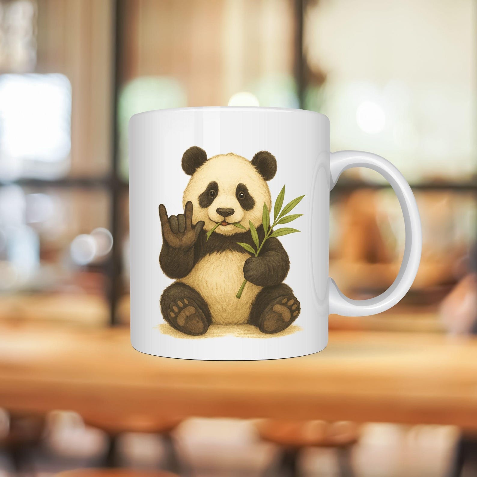 Panda ASL I Love You Clipart: Sign Language Art (digital Download) - Etsy
