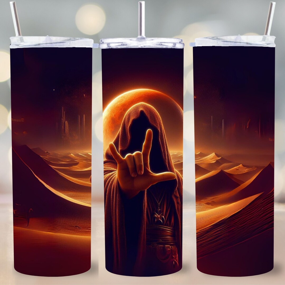 ASL Ily Tumbler Wrap American Sign Language Sci-fi 20oz Skinny ...