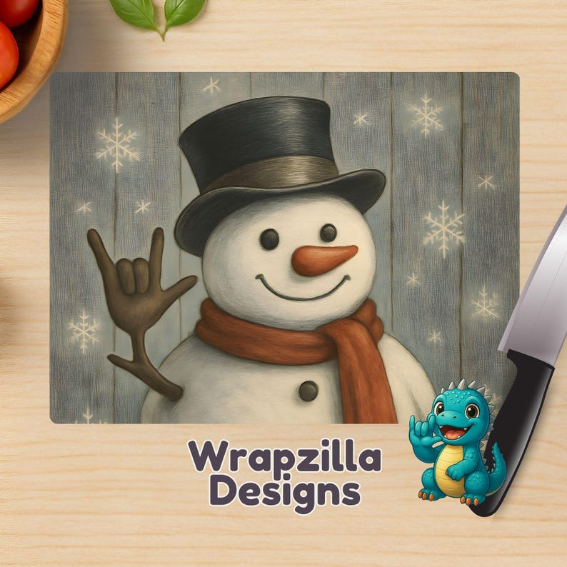 ASL Snowman PNG: Winter Holiday Sign Language Digital Download - Etsy