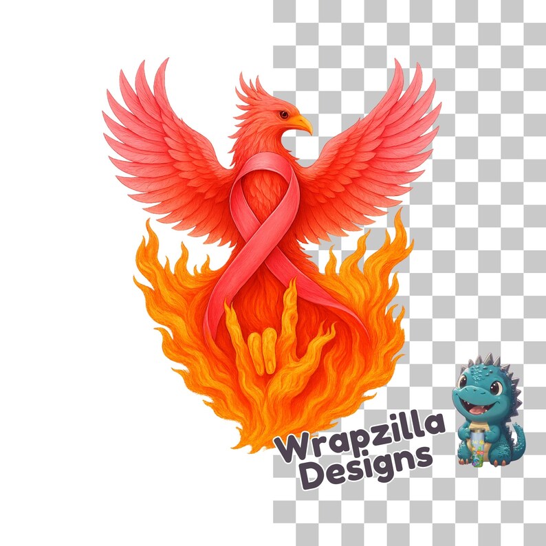 Phoenix Ribbon PNG: ASL I Love You Sign, Breast Cancer Awareness ...