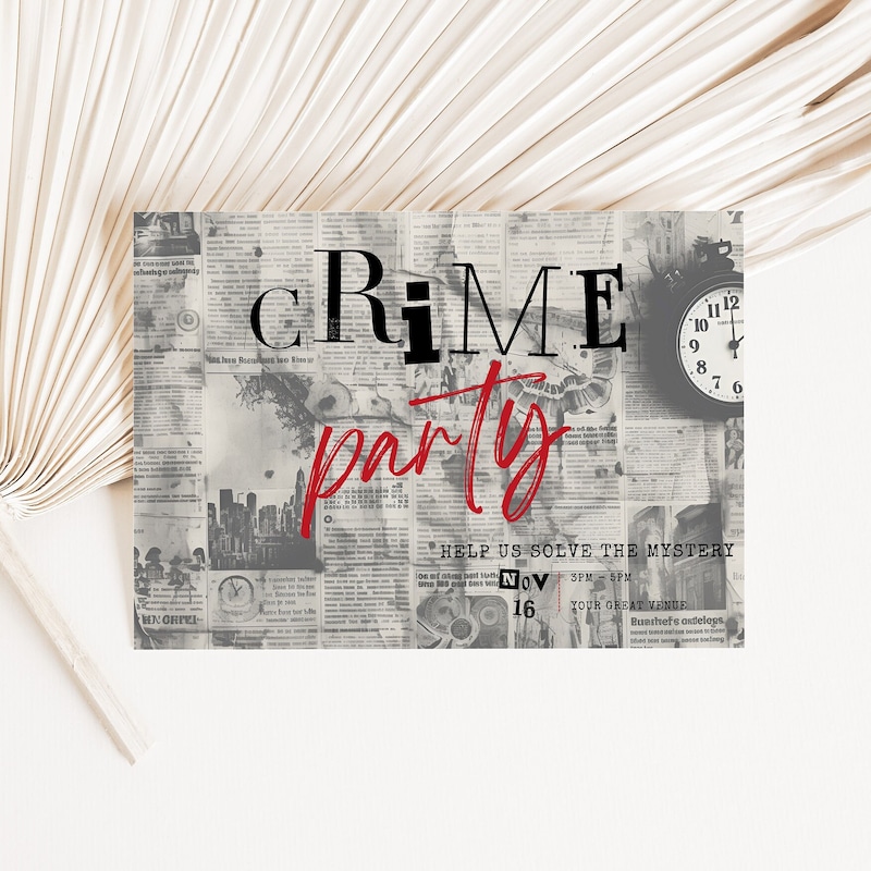 Crime Scene Party - Etsy