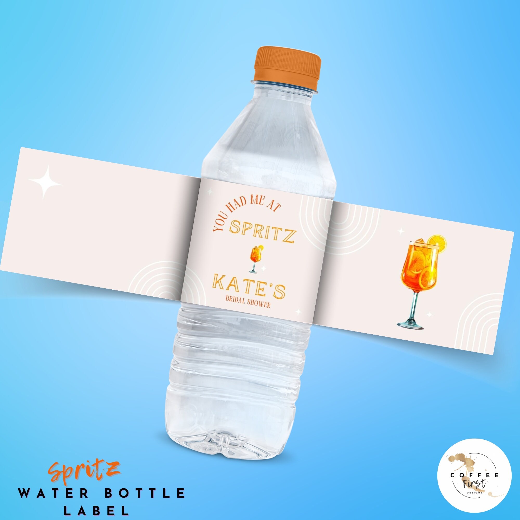 Aperol Spritz Recipe, Shower Favors, Aperol Spritz Bar Sign, Nerola ...