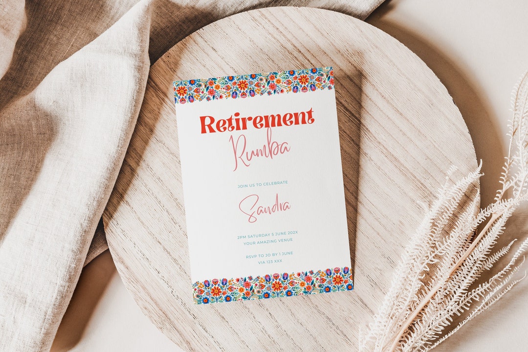 Retirement Party Invitations Fiesta, Taco Bout A Party Invite, Farewell ...