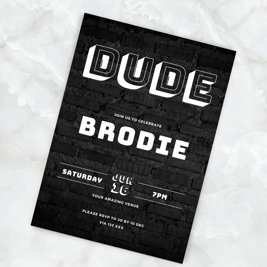 Dude Perfect Birthday Party Invite, Sports Theme Invitation, Boy Party ...