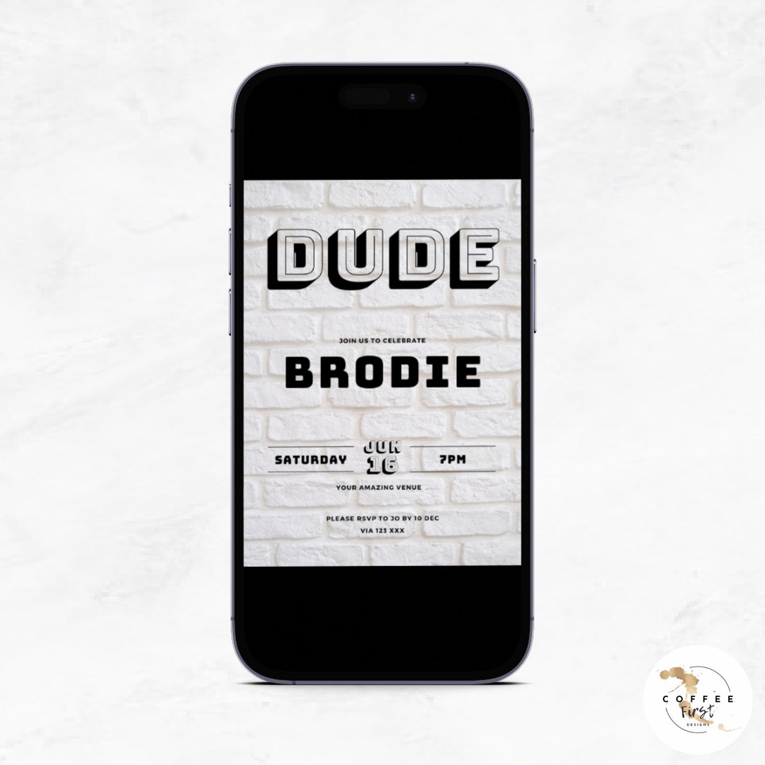 Dude Perfect Birthday Party Invite, Sports Theme Invitation, Boy Party ...