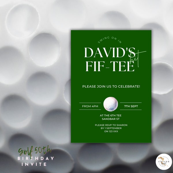 50th Birthday Golf Theme Party - Etsy