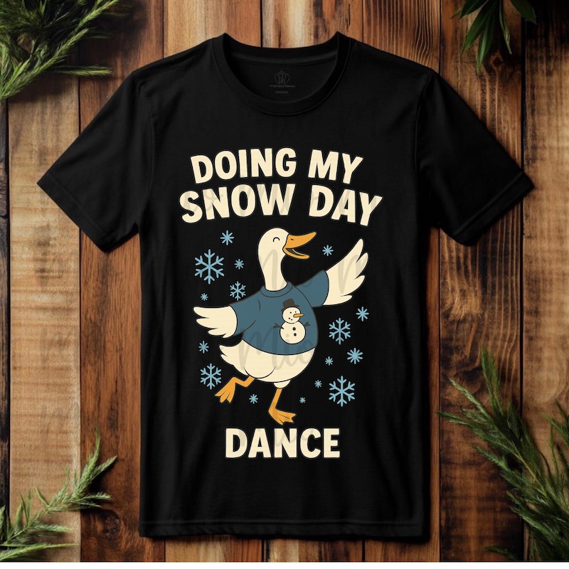 Goose Snow Day Shirt - Etsy