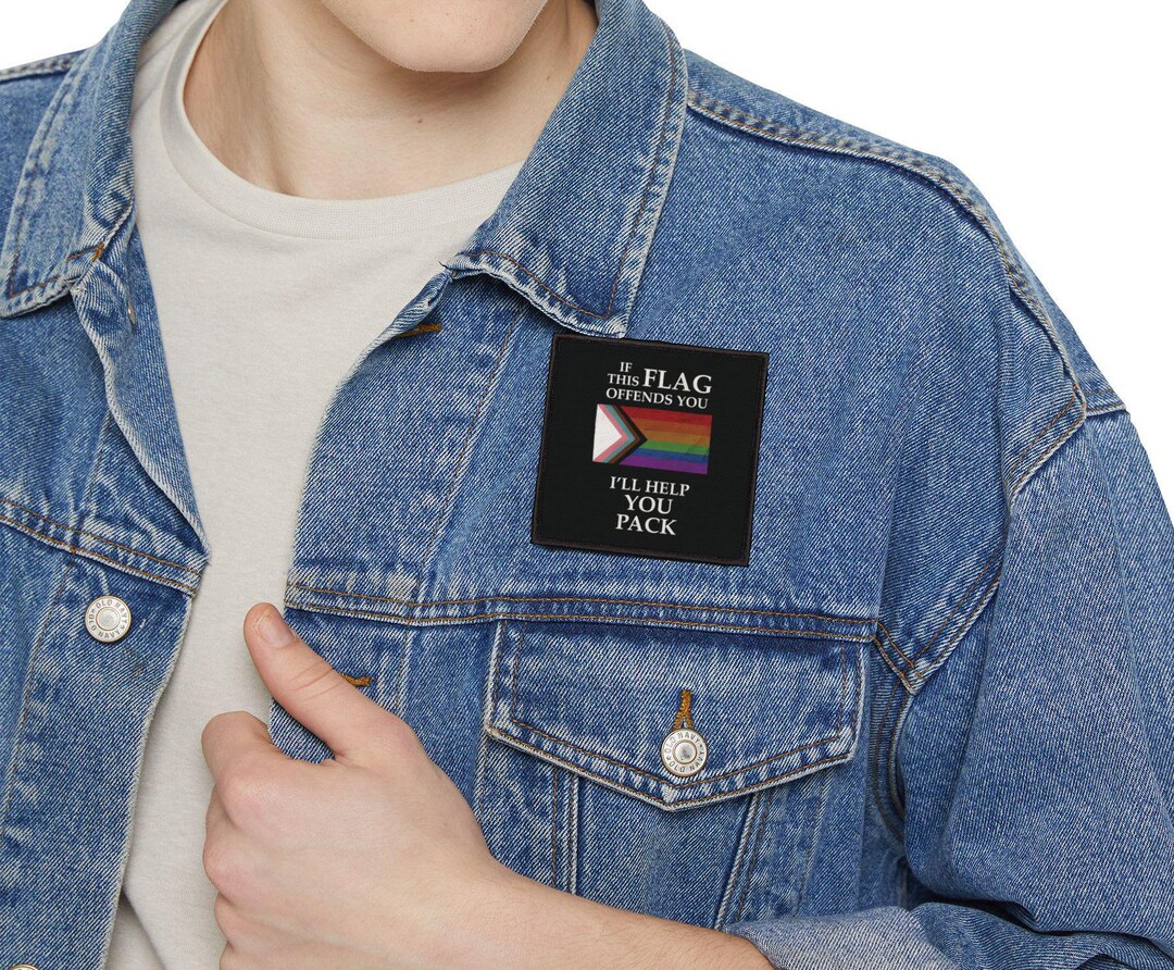 LGBTQ+ Pride Iron-on Patches: DIY Fashion Accessory for Activists ...