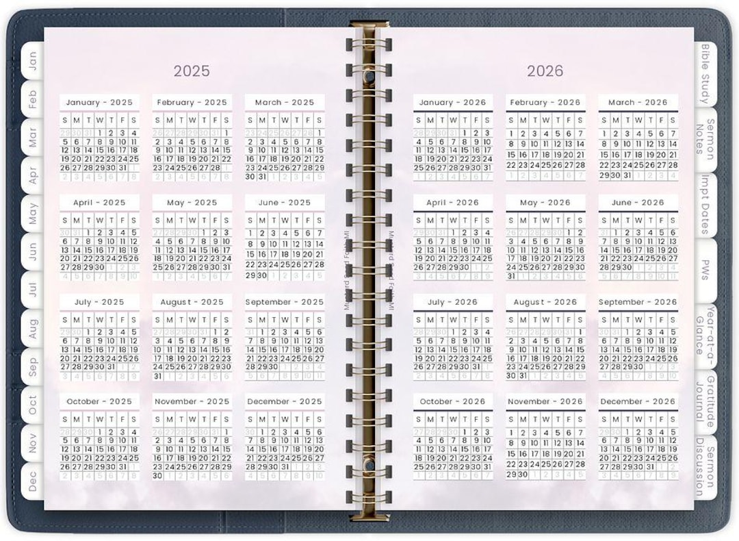 2025 Summer Sunset Planner - Etsy