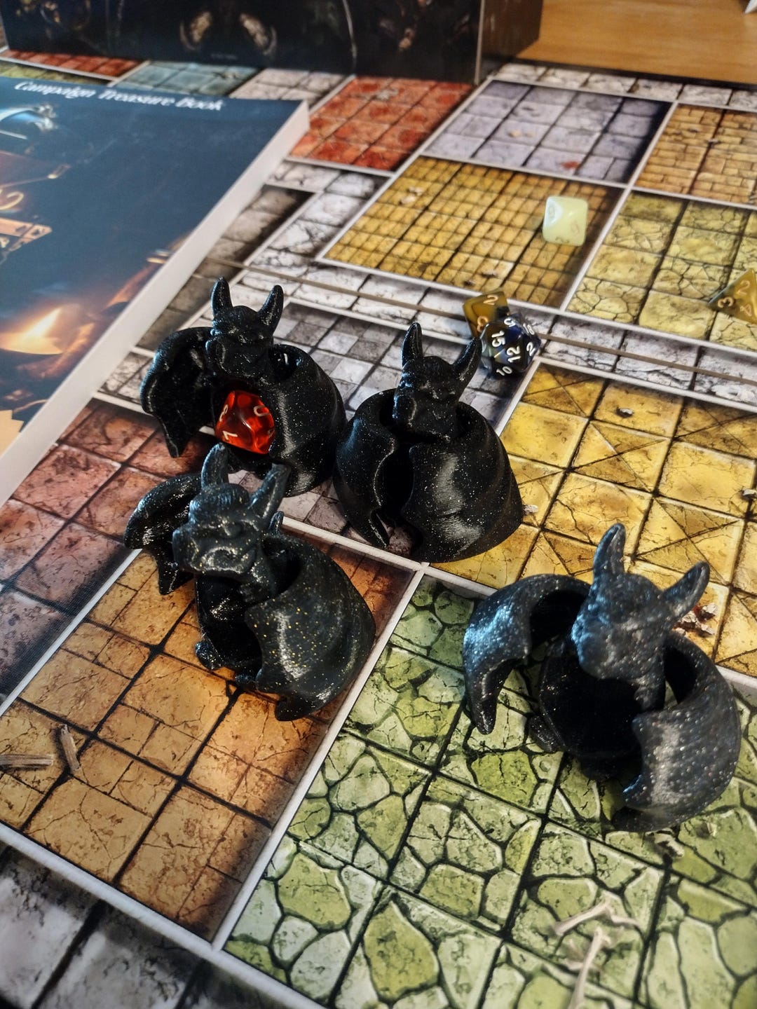 Four Dice Guardians. - Etsy