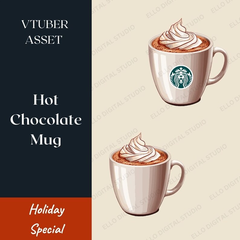 Buy Vtuber Asset Hot Chocolate Cup PNG Tuber Holiday Veadotube Discord ...