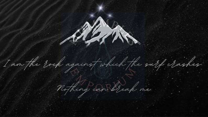 ACOTAR Computer Background - Dark Set of 10 Quotes Acofas Acowar Acomaf ...