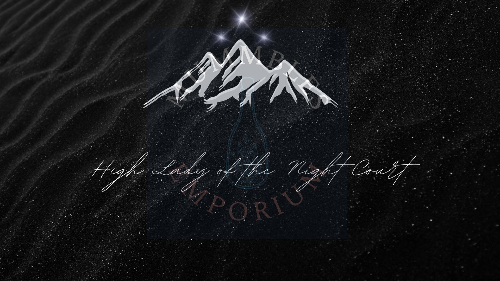 ACOTAR Computer Background - Dark Set of 10 Quotes Acofas Acowar Acomaf ...