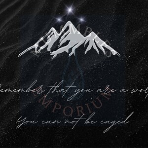 ACOTAR Computer Background - Dark Set of 10 Quotes Acofas Acowar Acomaf ...