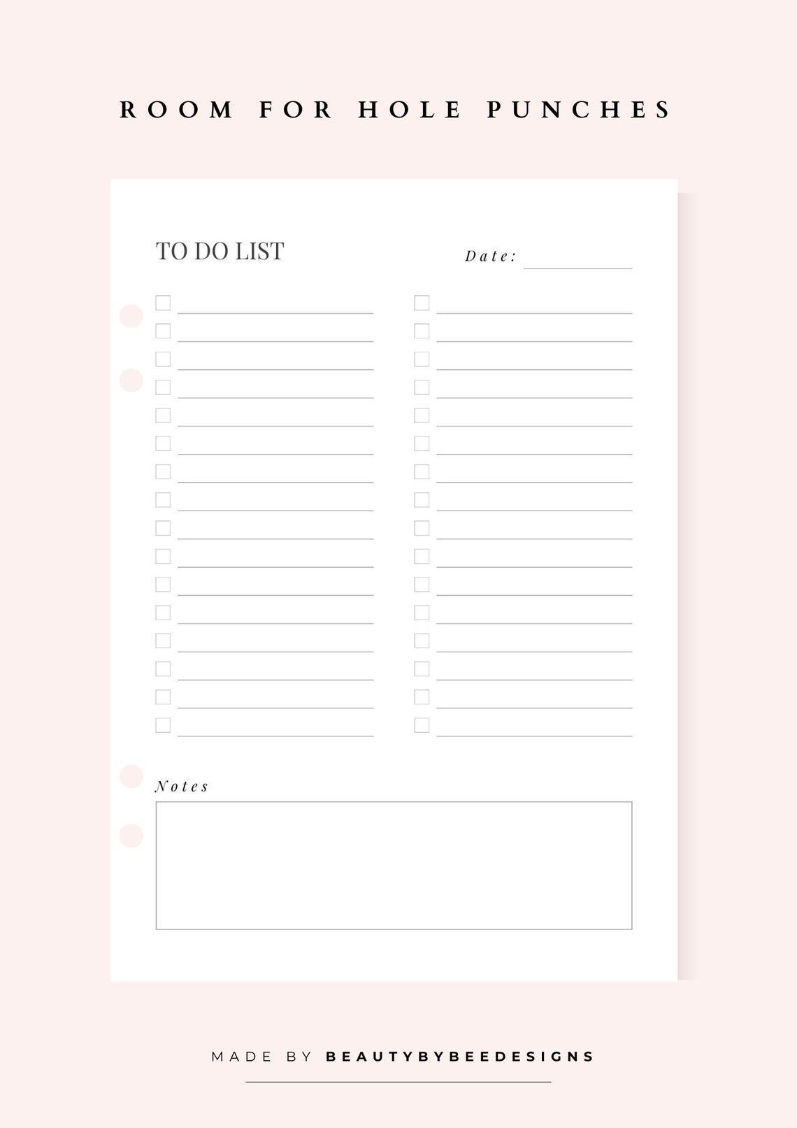 To Do List Digital Planner Planner Digital Printable Planner Instant ...