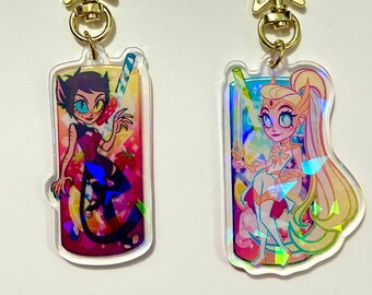 She-ra and the Princesses of Power 2.5 Acrylic Charms - Etsy