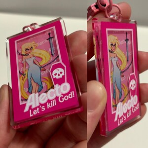 Barbie Alecto From the Locked Tomb Acrylic Charm - Etsy