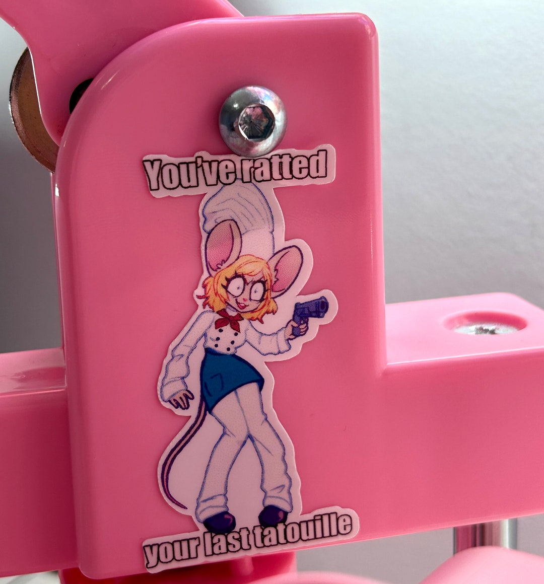 You've Ratted Your Last Tatouille Mouse Girl Meme 3 Inch Sticker - Etsy