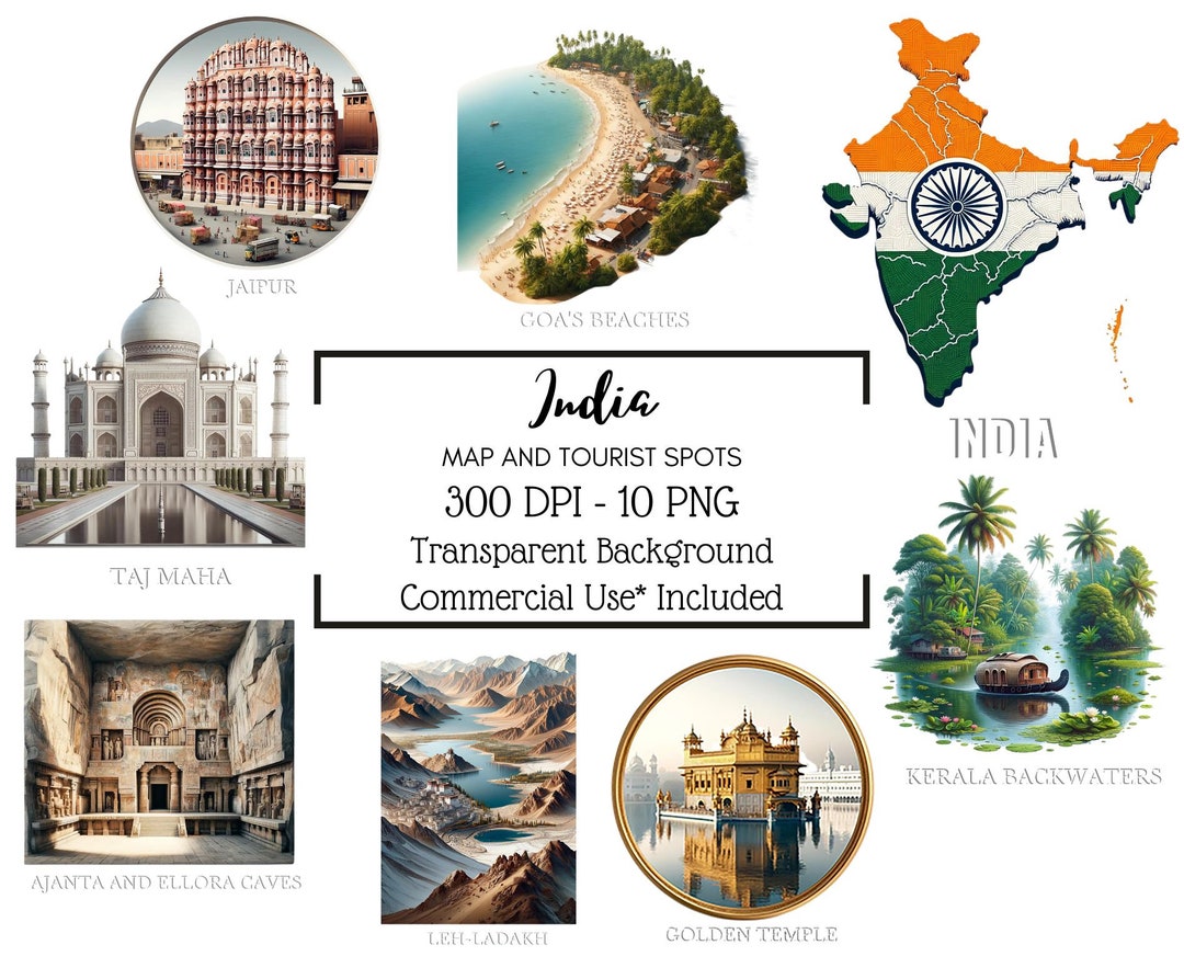 Experience India's Rich Heritage, Diverse Landscapes, India Map ...