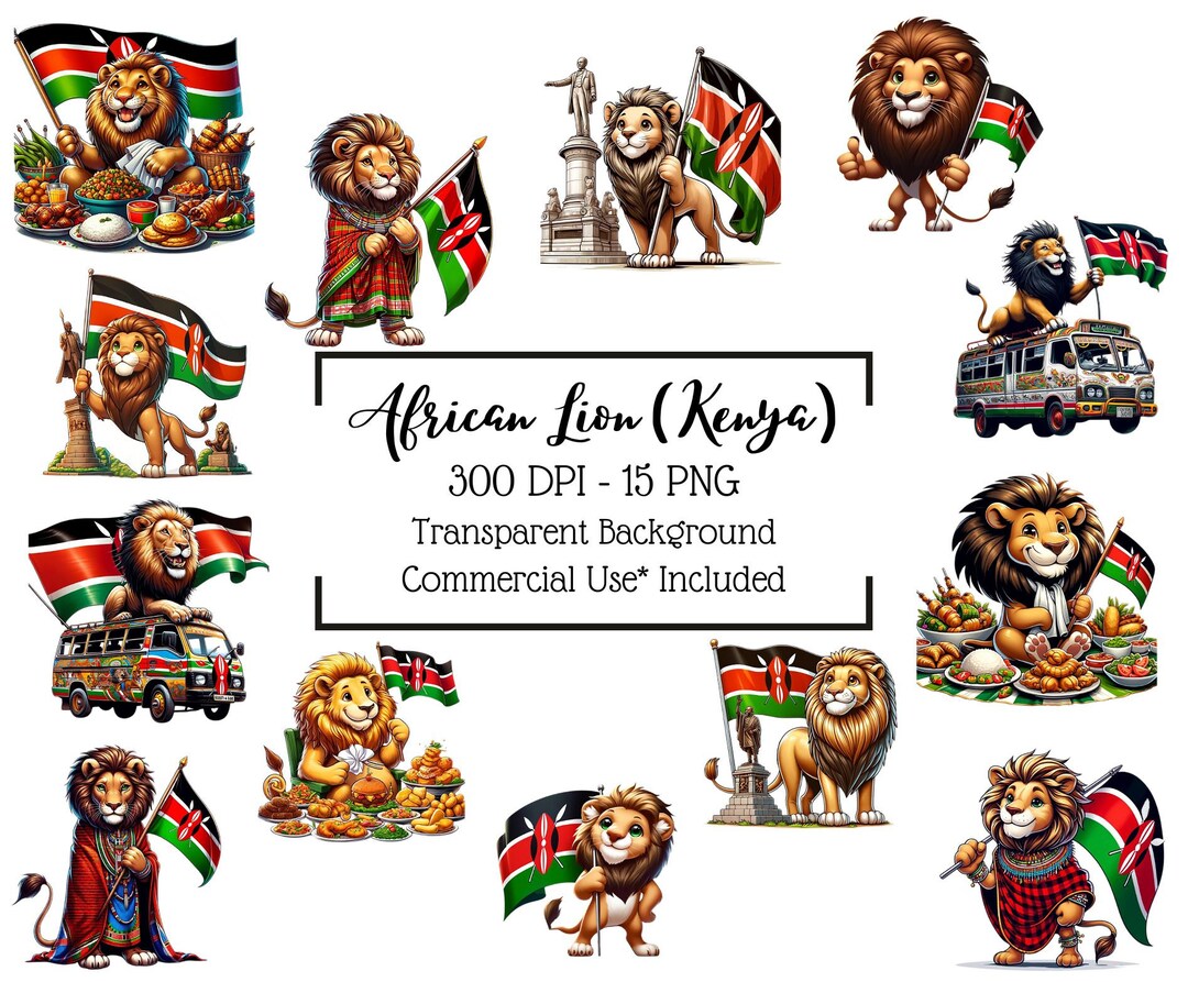 Kenyan African Lion - Savannah Sovereign, Kenya's African Lion, King of ...